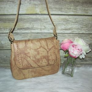 Casual Justin | Bags | Vintage Casual Justin Brown Leather Shoulder Bag ...